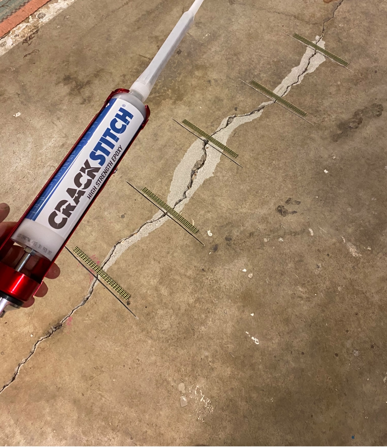 Oregon Slab Stitch Repair | Crack Stitch